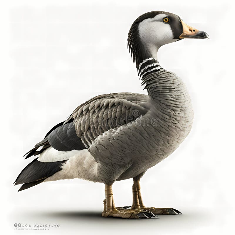 Good View Goose Illustration. Generative AI Stock Illustration ...