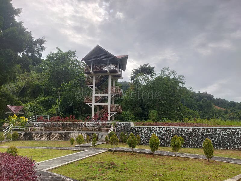 Good View in Kebun Raya Kendari Stock Photo - Image of estate, view ...