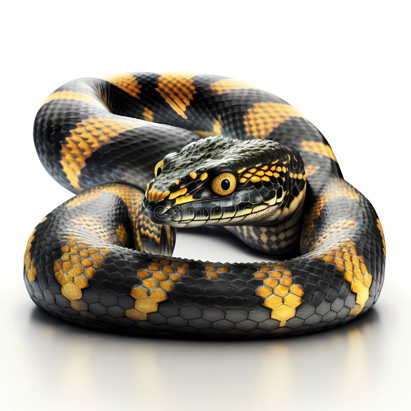 Good View Snake Illustration. Generative AI Stock Illustration ...