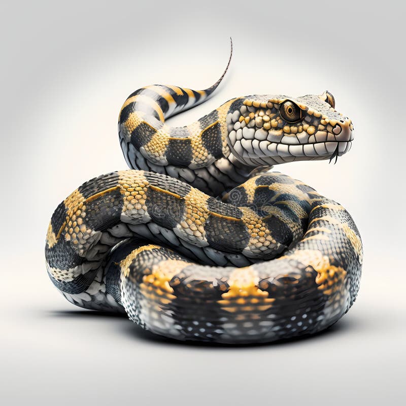 Good View Snake Illustration. Generative AI Stock Illustration ...