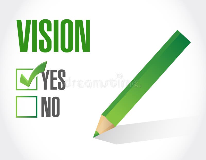 Good Vision Sign Concept Illustration Stock Illustration - Illustration ...