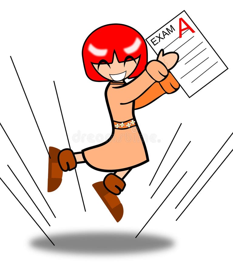 Student Happy Good Grade Stock Illustrations – 287 Student Happy Good ...