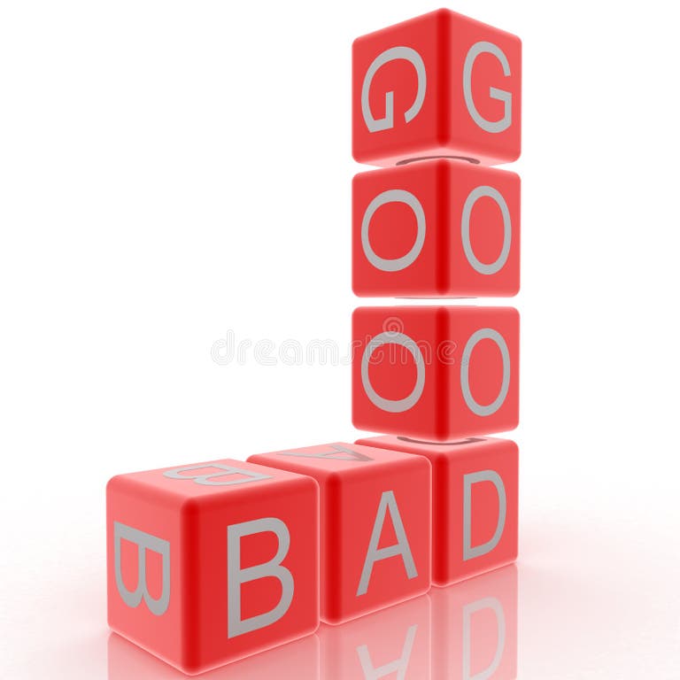 Good Vs Bad Stock Illustrations – 697 Good Vs Bad Stock Illustrations ...