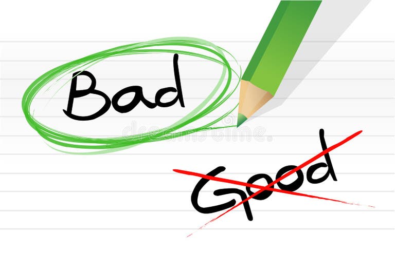 Good Vs Bad Stock Illustrations – 783 Good Vs Bad Stock Illustrations ...