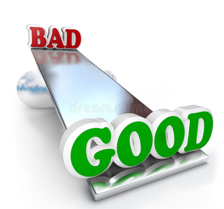 Good Vs Bad Stock Illustrations – 544 Good Vs Bad Stock Illustrations ...