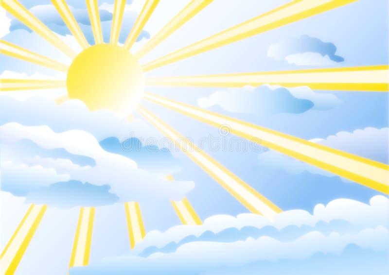 Good weather stock vector. Illustration of clouds, freedom - 2499746