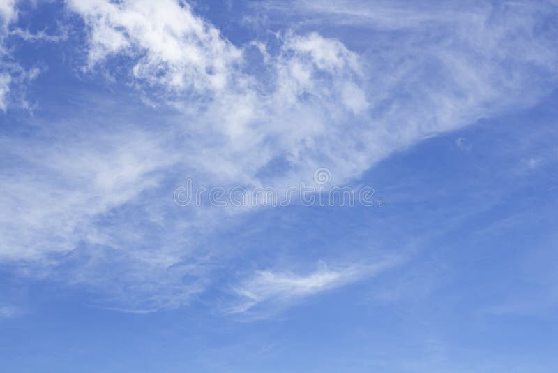 Good Weather and Beautiful Blue Sky with Light Clouds, Great Classic ...