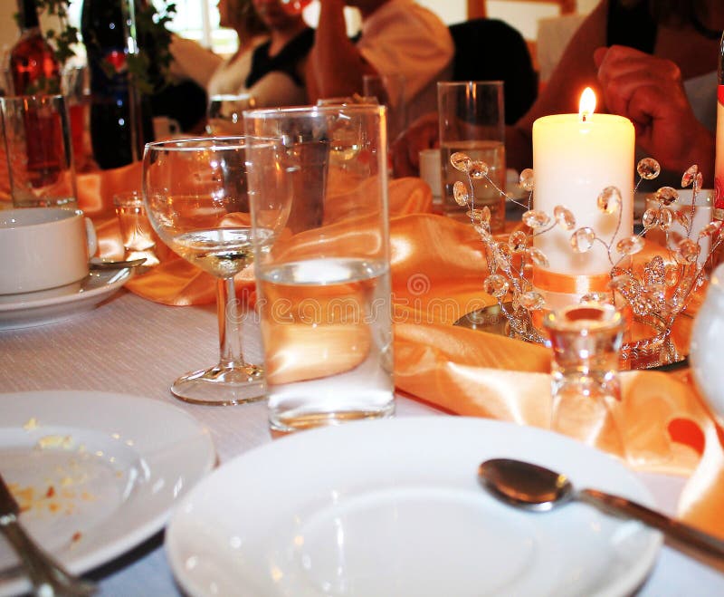 Good Wedding Reception stock image. Image of indoors - 182270483