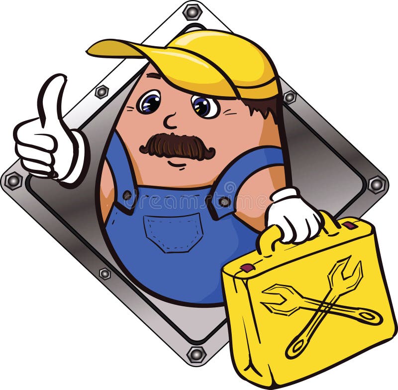 Good work - icon. stock illustration. Illustration of mascot - 23165698