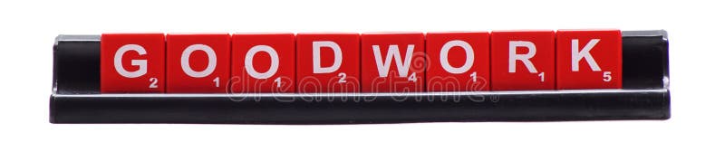 Good work word stock photo. Image of intention, project - 35292712