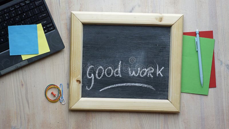 Good job memo stock image. Image of remember, notice - 35362805