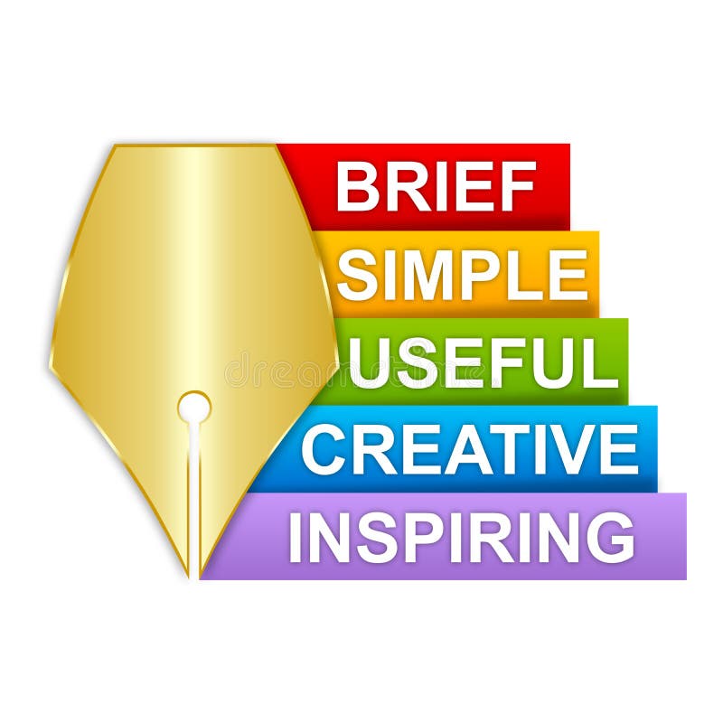 Good Writing Vector stock illustration. Illustration of library - 228337933