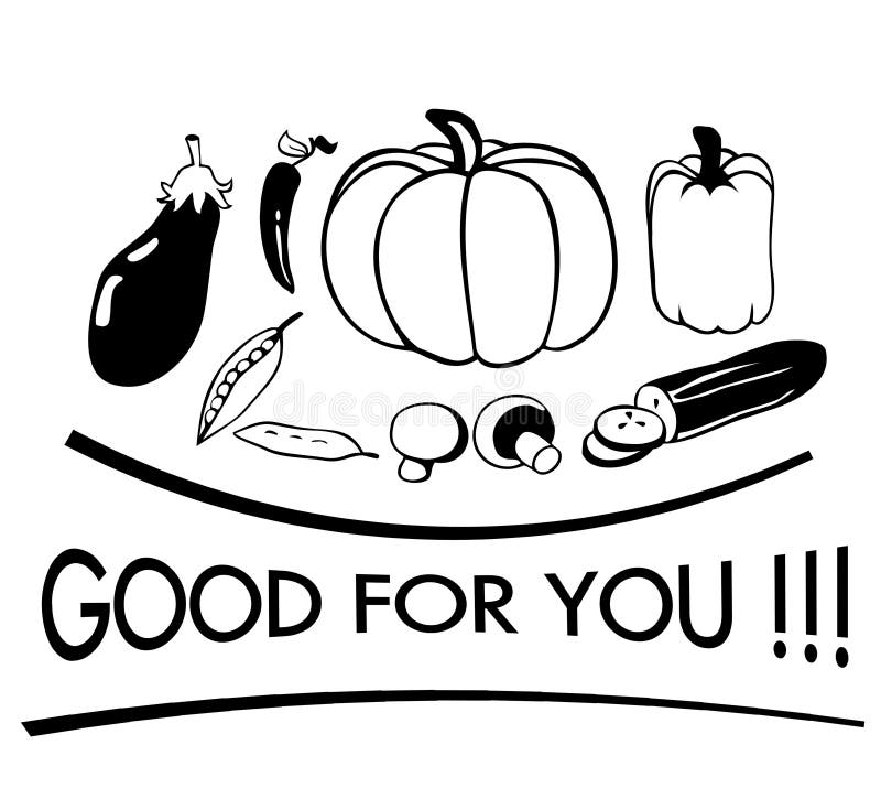 Good for you stock illustration. Illustration of vitamin - 4305902