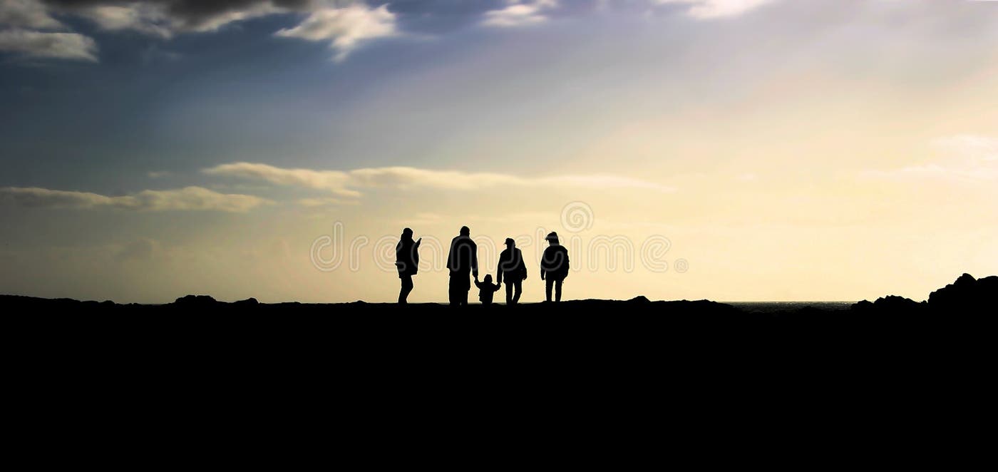 Group Goodbye Silhouette Stock Photos - Free & Royalty-Free Stock ...