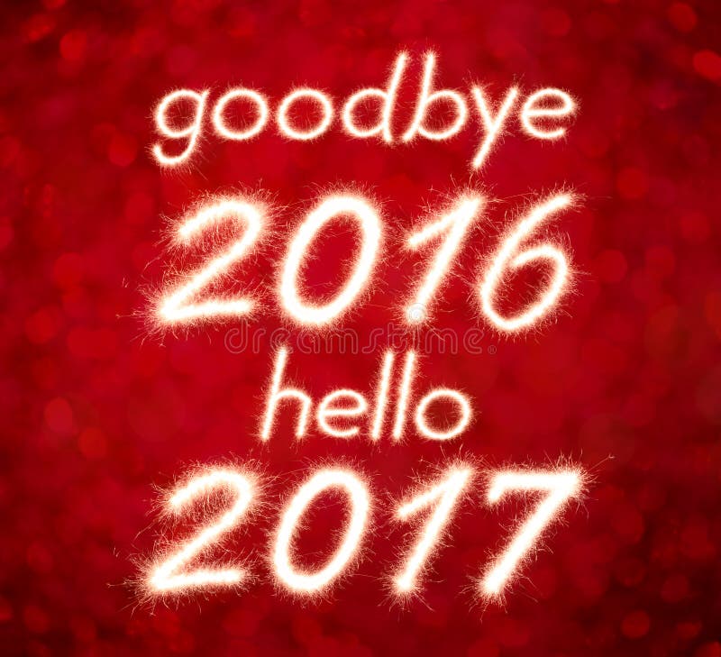 Goodbye 2017 Hello 2018 Stock Photos - Free & Royalty-Free Stock Photos ...