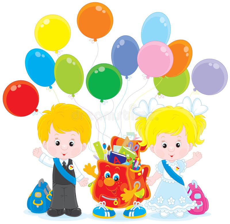 Goodbye kindergarten stock vector. Illustration of infant - 38552670