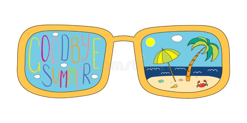 Goodbye Summer Stock Illustrations – 1,247 Goodbye Summer Stock ...