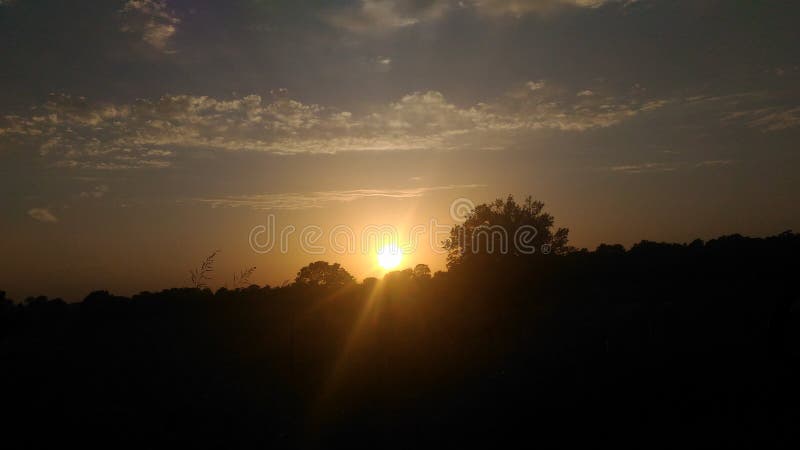 Goodbye sun stock photo. Image of sunrise, evening, dawn - 78173294