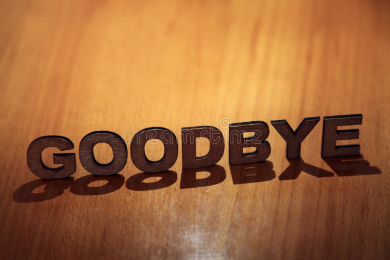 Goodbye stock image. Image of chalk, farewell, blackboard - 24589885