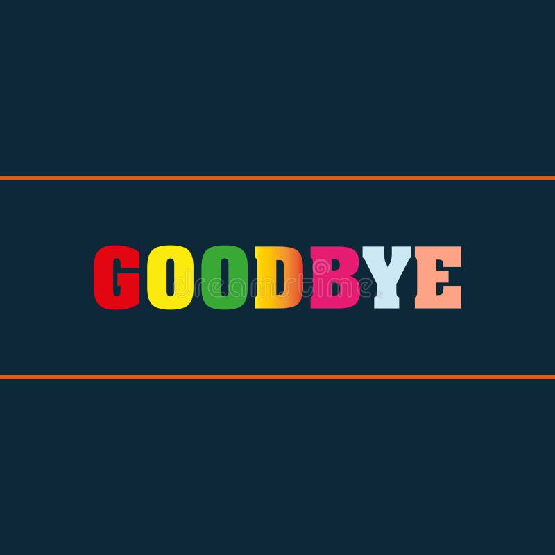 Farewell Word Stock Illustrations – 1,198 Farewell Word Stock ...