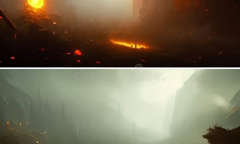 Goodness Gracious, Great Balls of Fire. Generative AI Stock ...