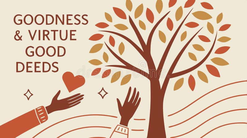 Goodness Virtue Tree Hands, Ethical Values, Positive Deeds, Moral ...