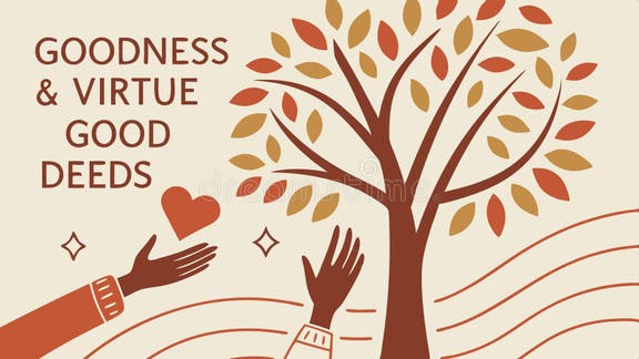 Goodness Virtue Tree Hands, Ethical Values, Positive Deeds, Moral ...