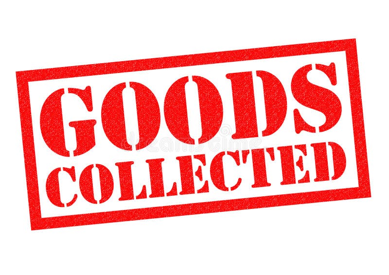 GOODS COLLECTED stock illustration. Illustration of item - 86681311