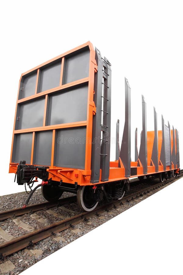 Goods wagon stock photo. Image of transport, station - 34354444