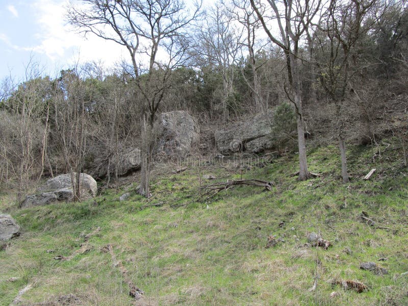 Goodwater Loop Trail Texas stock photo. Image of ridge - 376472392
