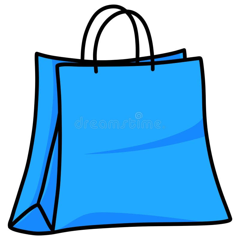 Goody Bag Shopping Gift Vector Design Illustration Template Stock ...