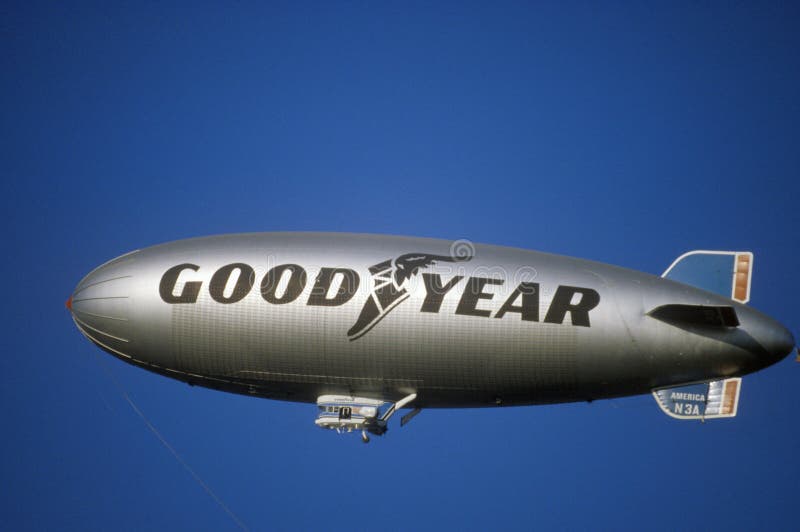 Blimp over stadium stock photo. Image of fans, cleveland - 188636