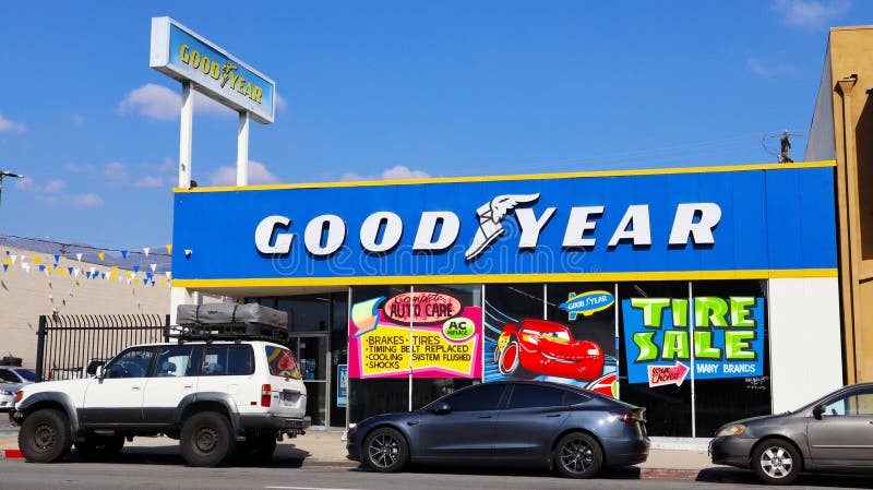 GOODYEAR Tire and Auto Service Store Editorial Image - Image of ...