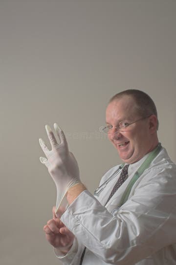 Goofy Doctor stock photo. Image of proctology, person - 3922202