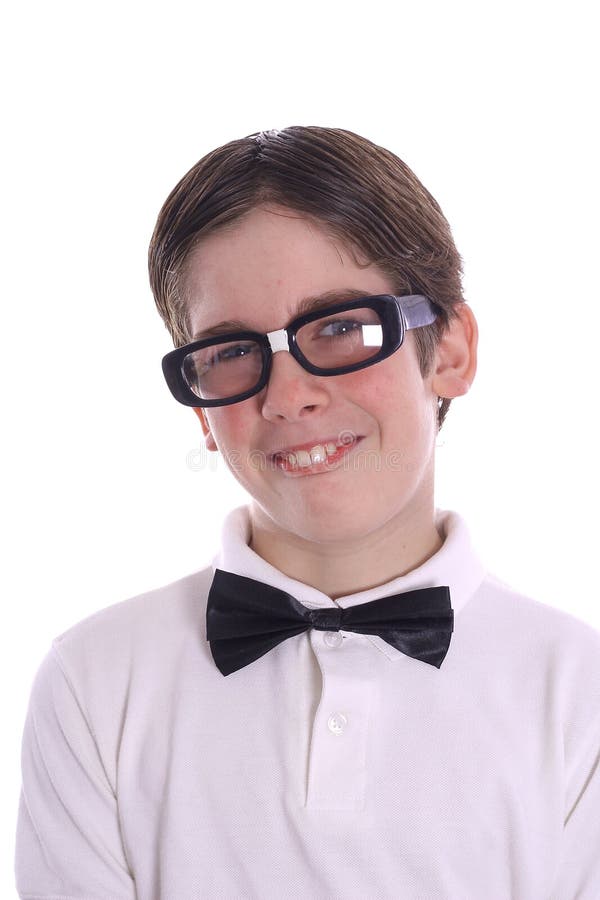 Goofy Nerd Portrait Smile Teeth Stock Image - Image of copyspace, goofy ...
