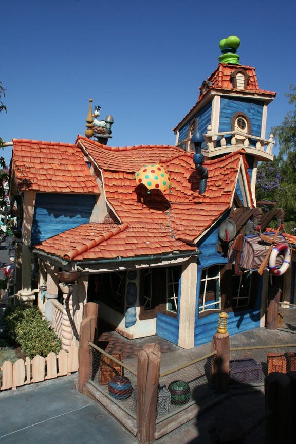Goofy s House editorial stock photo. Image of goofys - 27971178