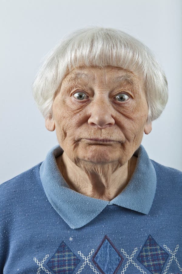 Goofy senior woman stock photo. Image of elderly, aged - 21535714