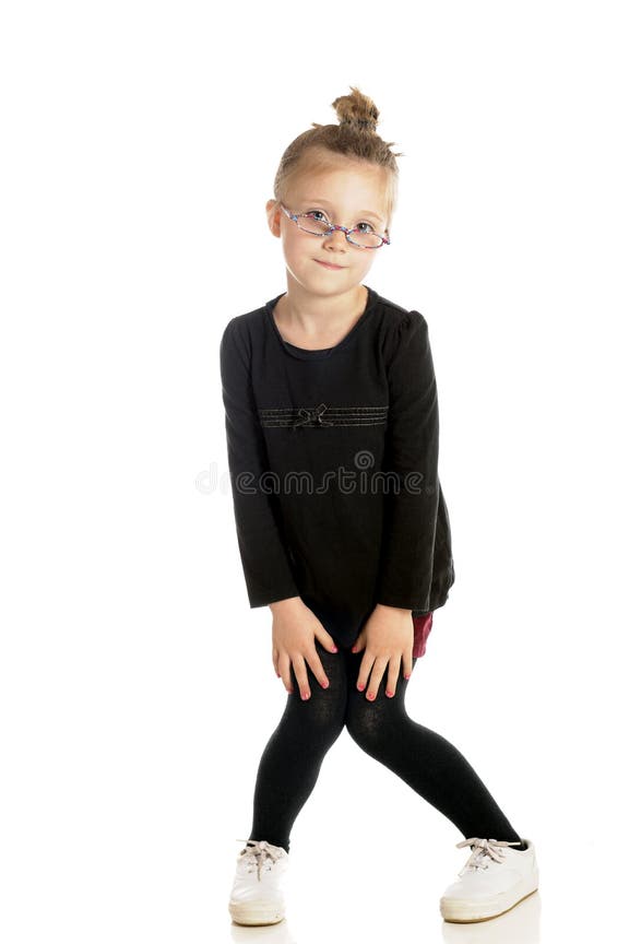 Goofy Young Fuddy Duddy stock image. Image of little - 24799239