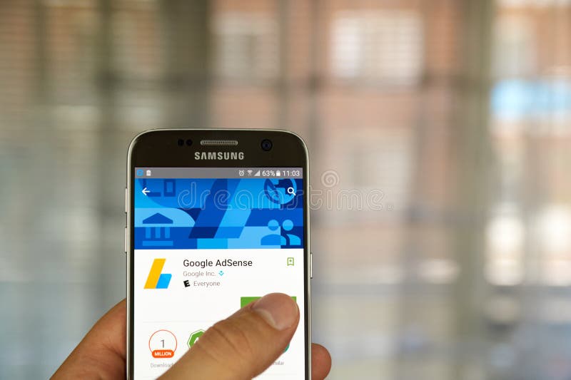 Google Adsense app editorial image. Image of colors, google - 73699420