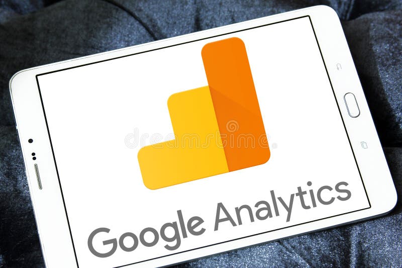 Google Analytics app editorial photography. Image of emblem - 112716622