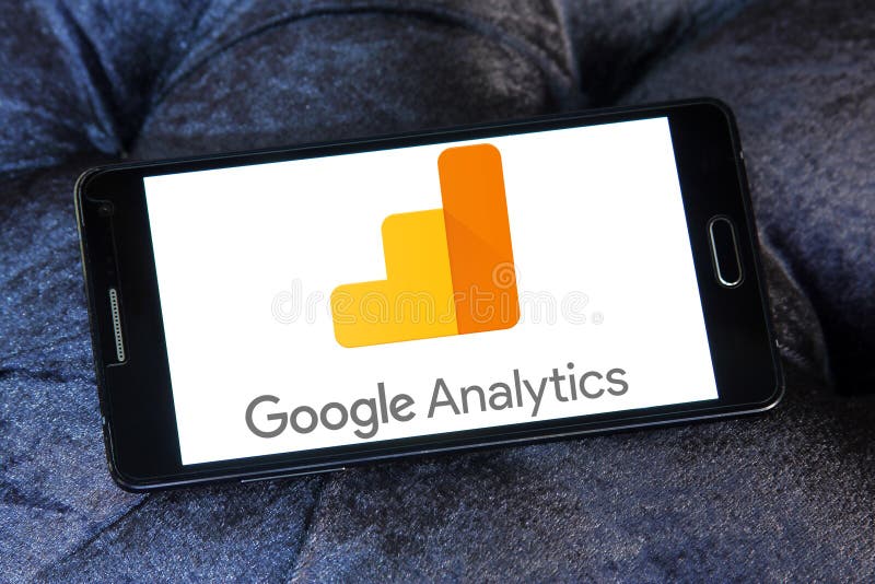 Google Analytics app editorial photography. Image of emblem - 112716622