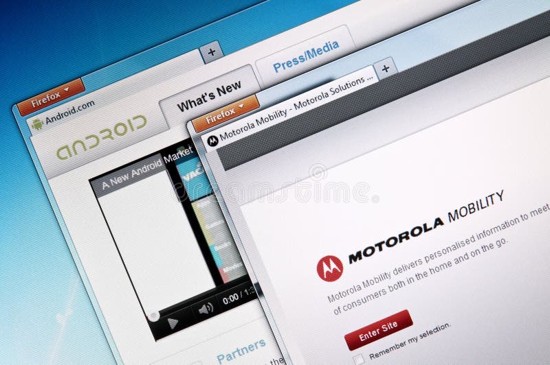 Google Android and Motorola Mobility Editorial Photography - Image of ...