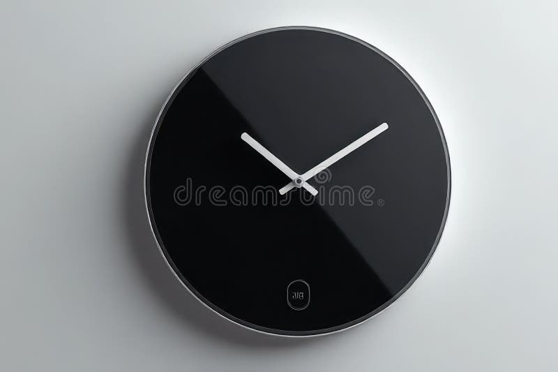 Google Assistant Clock Redesign Stock Illustration - Illustration of ...
