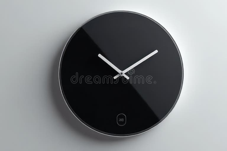 Google Assistant Clock Redesign Stock Illustration - Illustration of ...