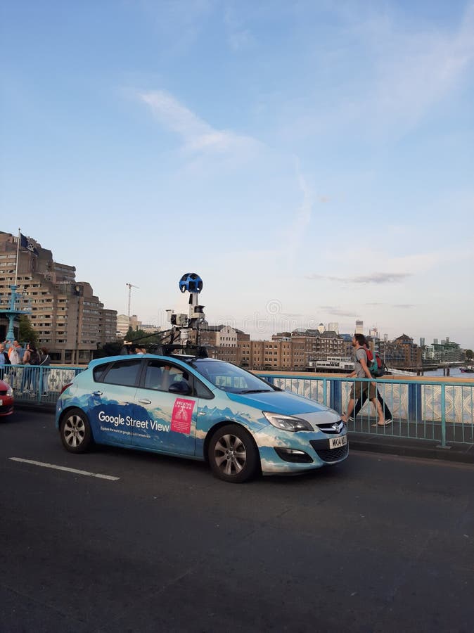 Google Car Towerbridge Tower Bridge Editorial Photography - Image of ...