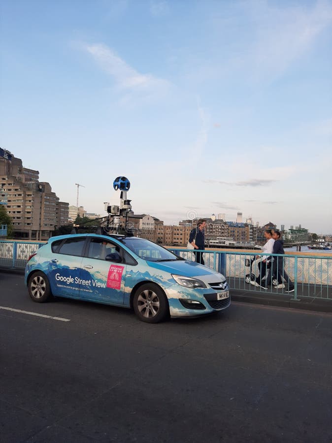 Google Car Towerbridge Tower Bridge Editorial Image - Image of tower ...