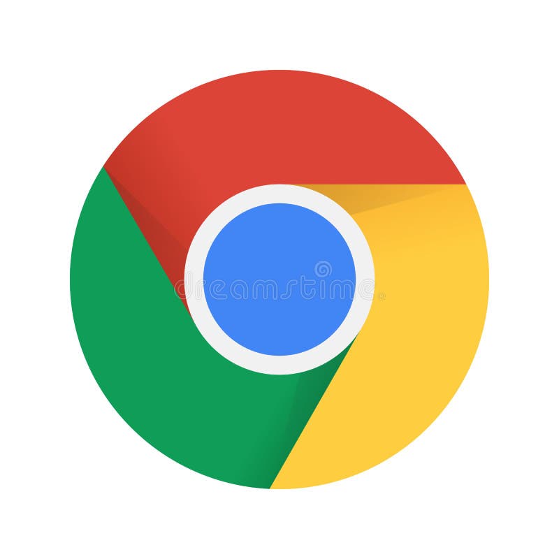 Google Chrome Logo editorial photography. Illustration of database ...