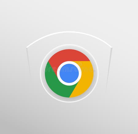 Google Chrome Logo editorial stock image. Illustration of search ...