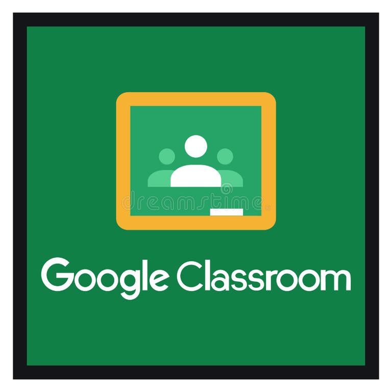 Google Classroom Isolated Logo Editorial Stock Image - Illustration of ...