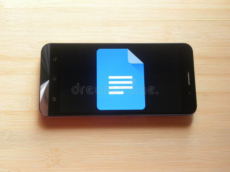 Google Docs App Icon. Selective Focus. Editorial Photography - Image of ...